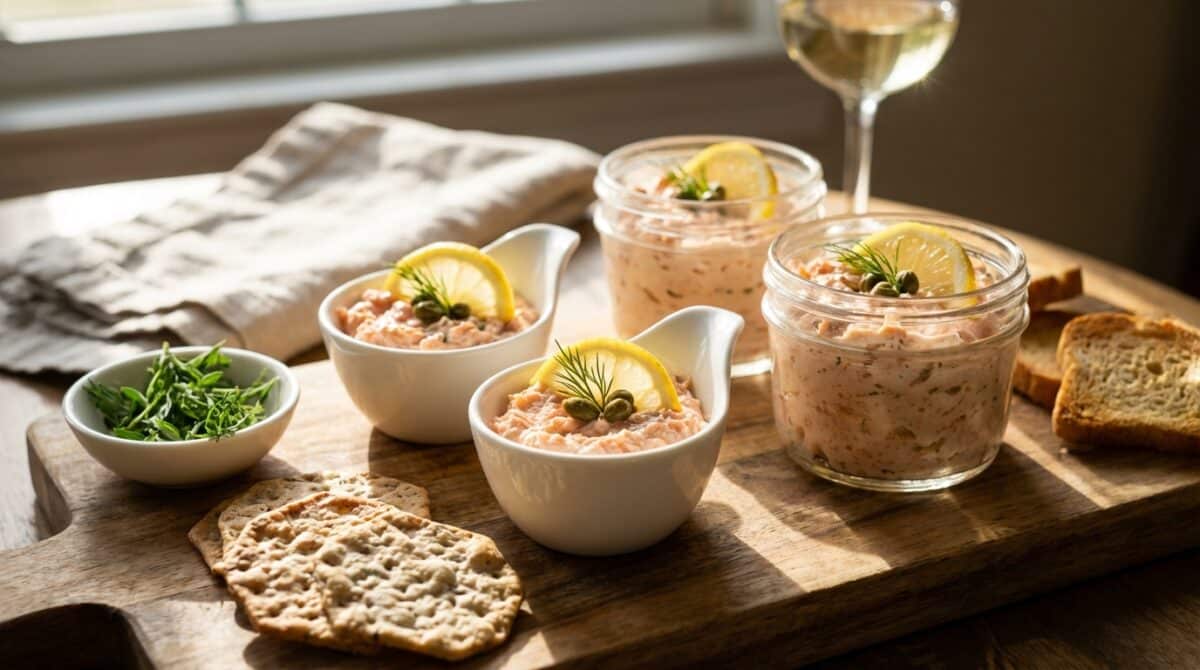 Rillettes de saumon frais au citron l’apéro chic et léger prêt en 5 ...