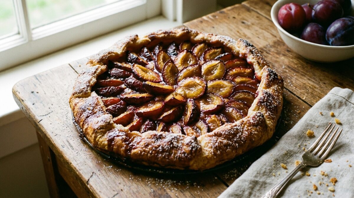 La tarte aux prunes de mon enfance, la recette simple et irrésistible ...